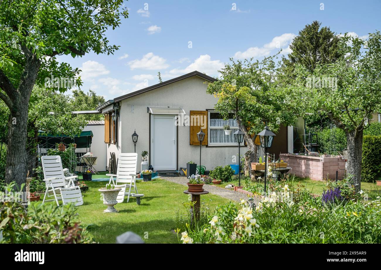 Allotment garden in the colonies at Priesterweg / Grazer Damm ...