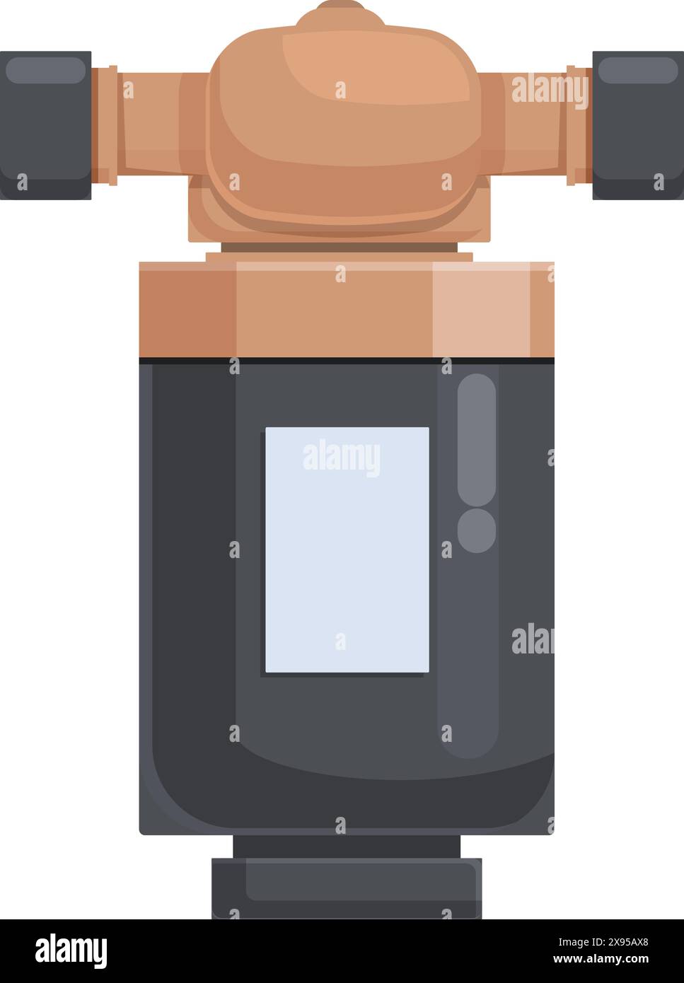 Colorful cartoon fire hydrant illustration in flat vector design ...