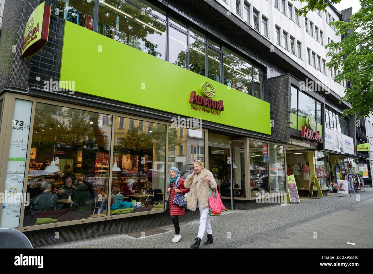 Alnatura organic supermarket, Turmstrasse, Moabit, Mitte, Berlin ...