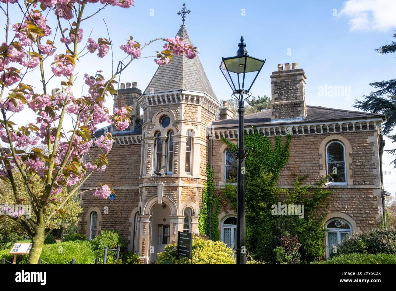 Spring at Arnot Hill Park in Arnold Nottingham Nottinghamshire England ...
