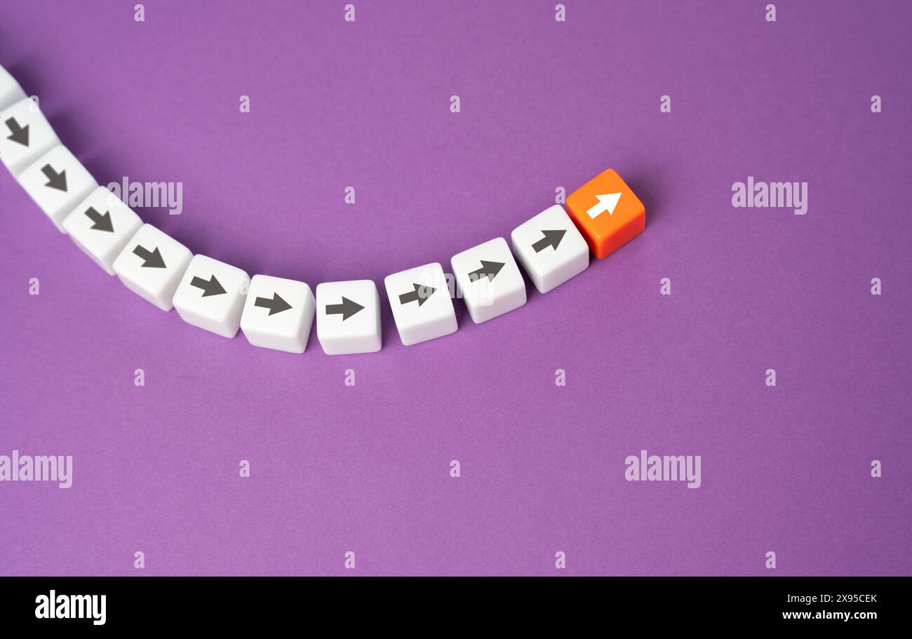 The movement of the arrows follows the leading one. Inspire others by ...