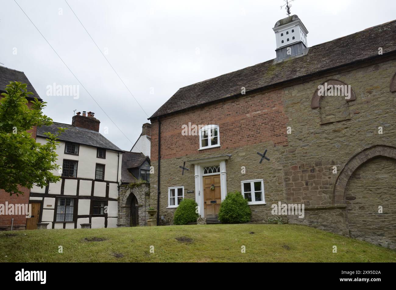 Buildings in Ludlow, Shropshire Stock Photo - Alamy