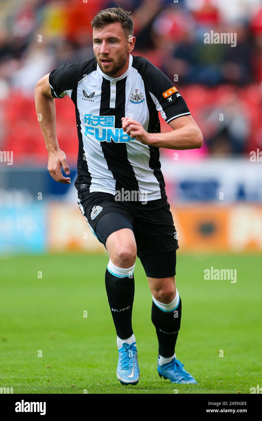 File photo dated 27-07-2021 of Newcastle United's Paul Dummett ...