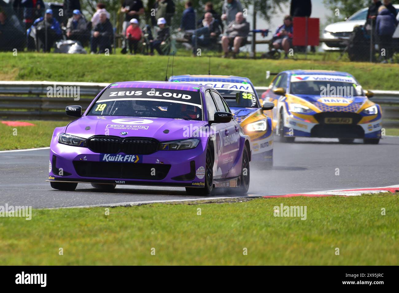 Bobby Thompson, BMW 330e M Sport, Zeus Cloud Racing with WSR, BTCC, British Touring Car ...