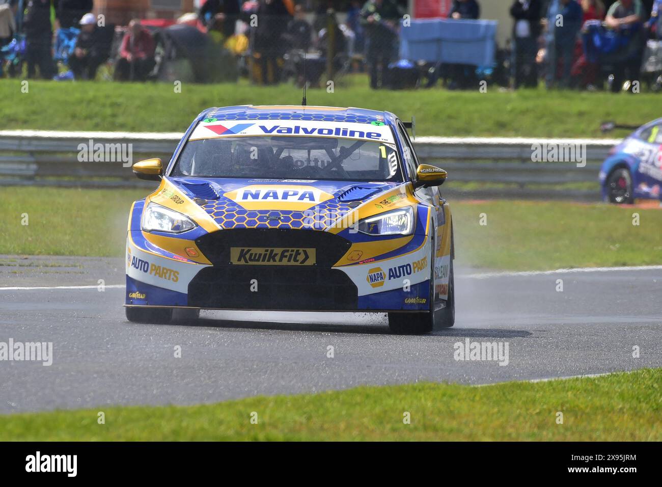 Ashley Sutton, Ford Focus ST, NAPA Racing UK, BTCC, British Touring Car ...