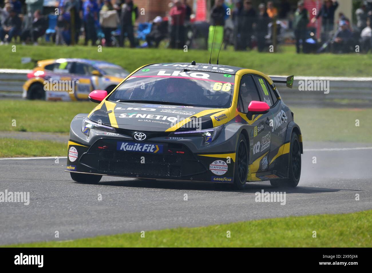 Josh Cook, Toyota Corolla GR Sport, LKQ Euro Car Parts with SYNETIQ ...