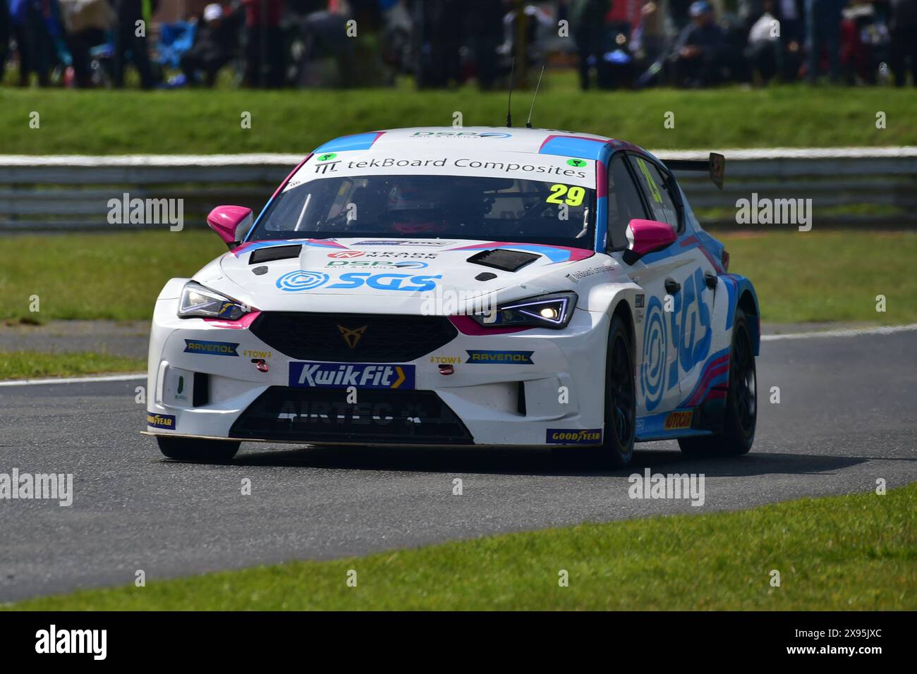 Scott Sumpton, Cupra Leon, Restart Racing, BTCC, British Touring Car Championship, round eight ...