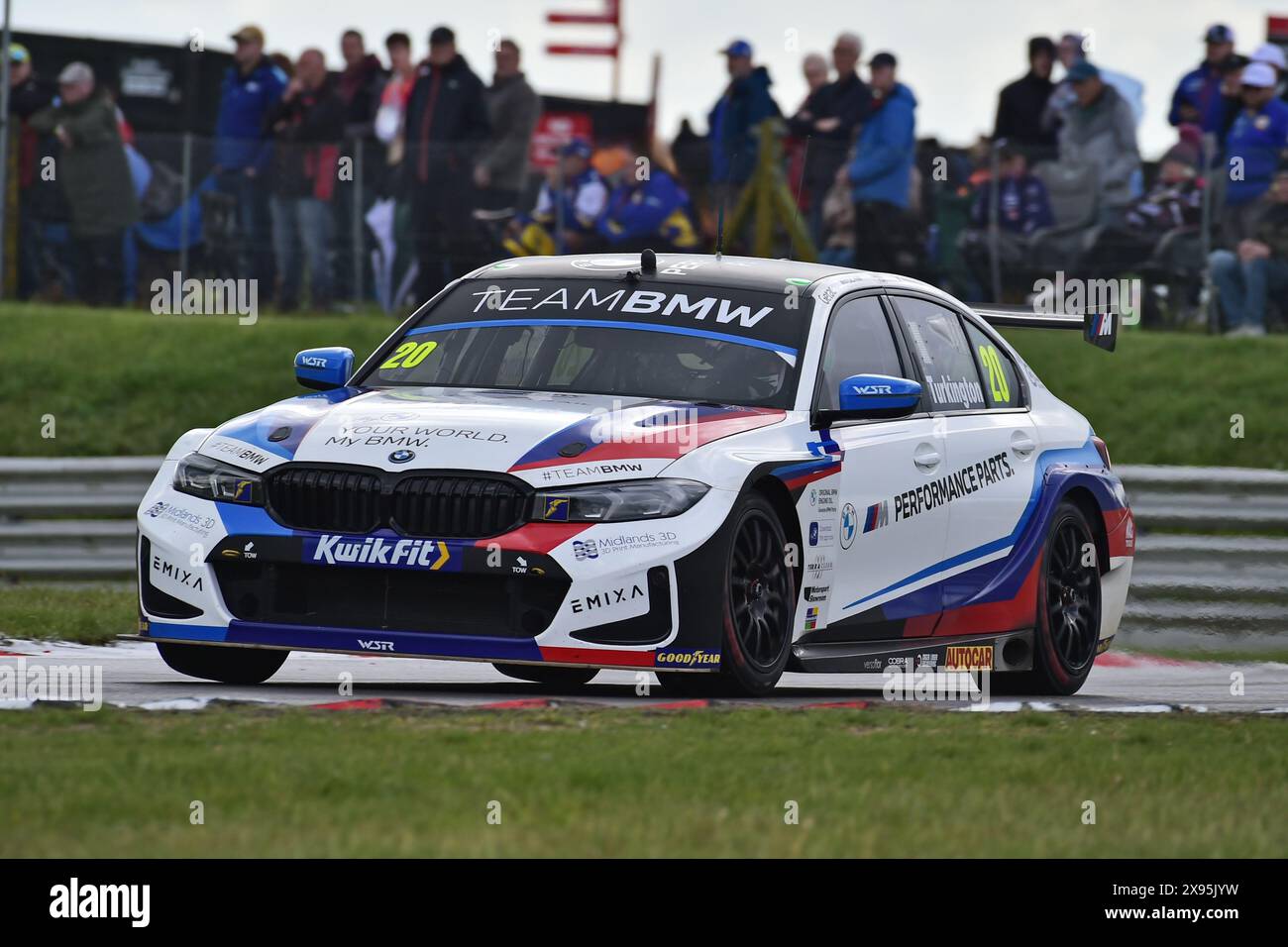 Colin Turkington, BMW 330e M Sport, Team BMW, BTCC, British Touring Car Championship, round ...