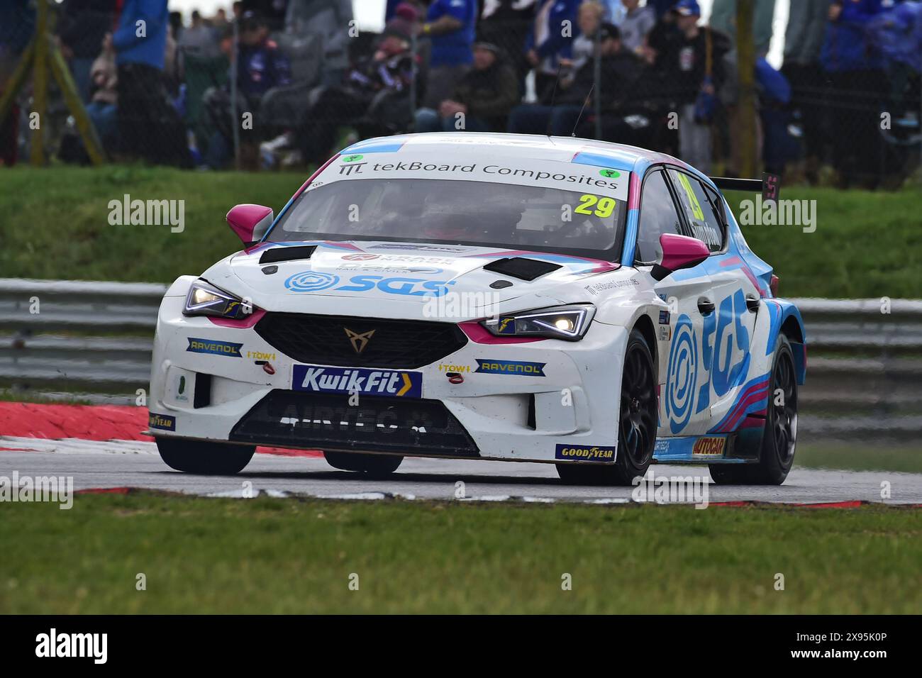 Scott Sumpton, Cupra Leon, Restart Racing, BTCC, British Touring Car Championship, round eight ...