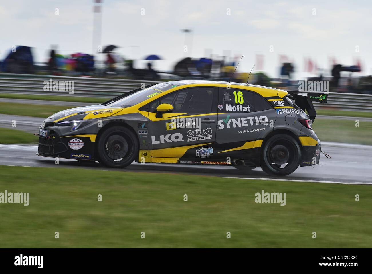 Aiden Moffat, Toyota Corolla GR Sport, LKQ Euro Car Parts with SYNETIQ ...