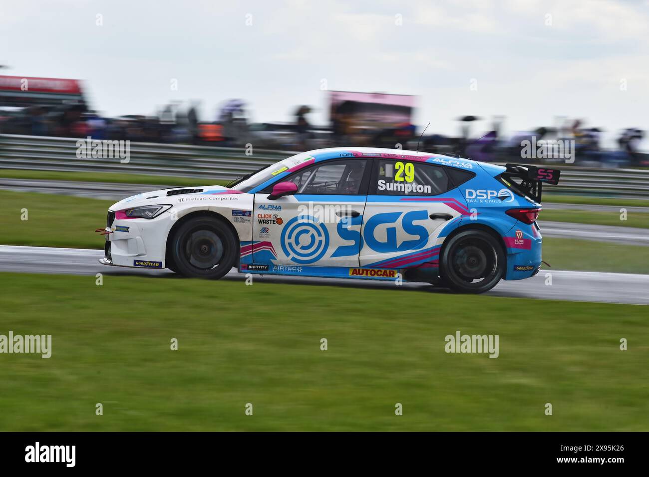 Scott Sumpton, Cupra Leon, Restart Racing, BTCC, British Touring Car Championship, round eight ...
