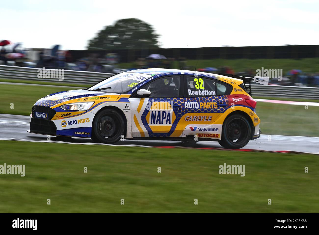 Daniel Rowbottom, Ford Focus ST, NAPA Racing UK, BTCC, British Touring ...