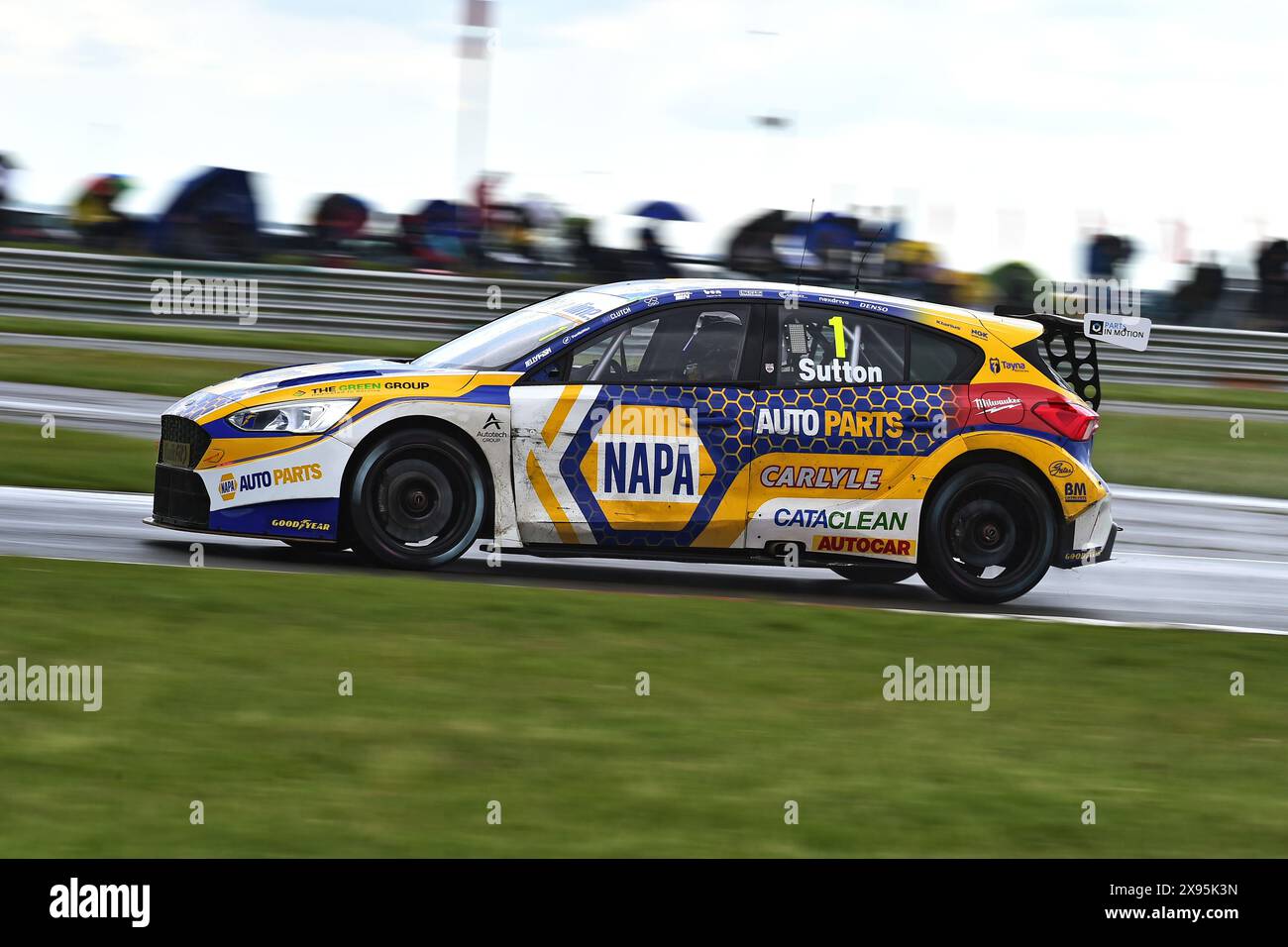 Ashley Sutton, Ford Focus ST, NAPA Racing UK, BTCC, British Touring Car ...
