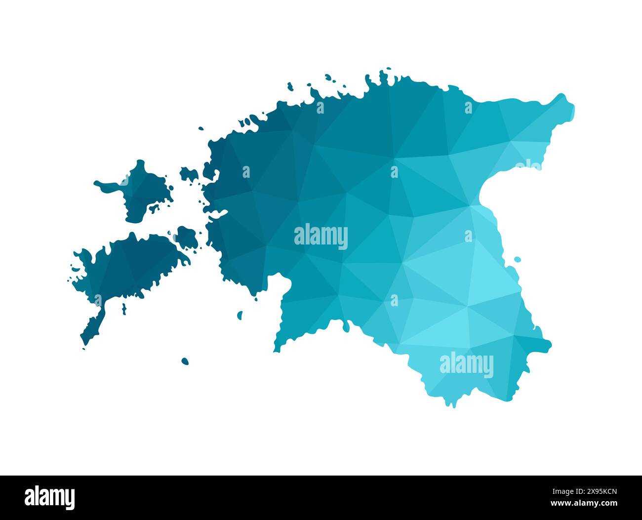 3d map estonia Stock Vector Images - Alamy