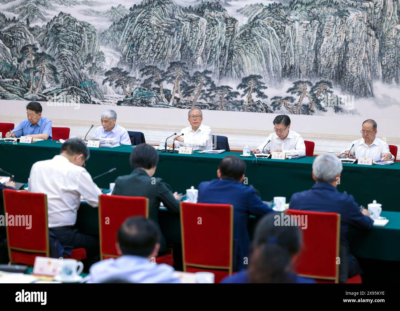 Beijing, China. 29th May, 2024. Li Hongzhong, a member of the Political ...