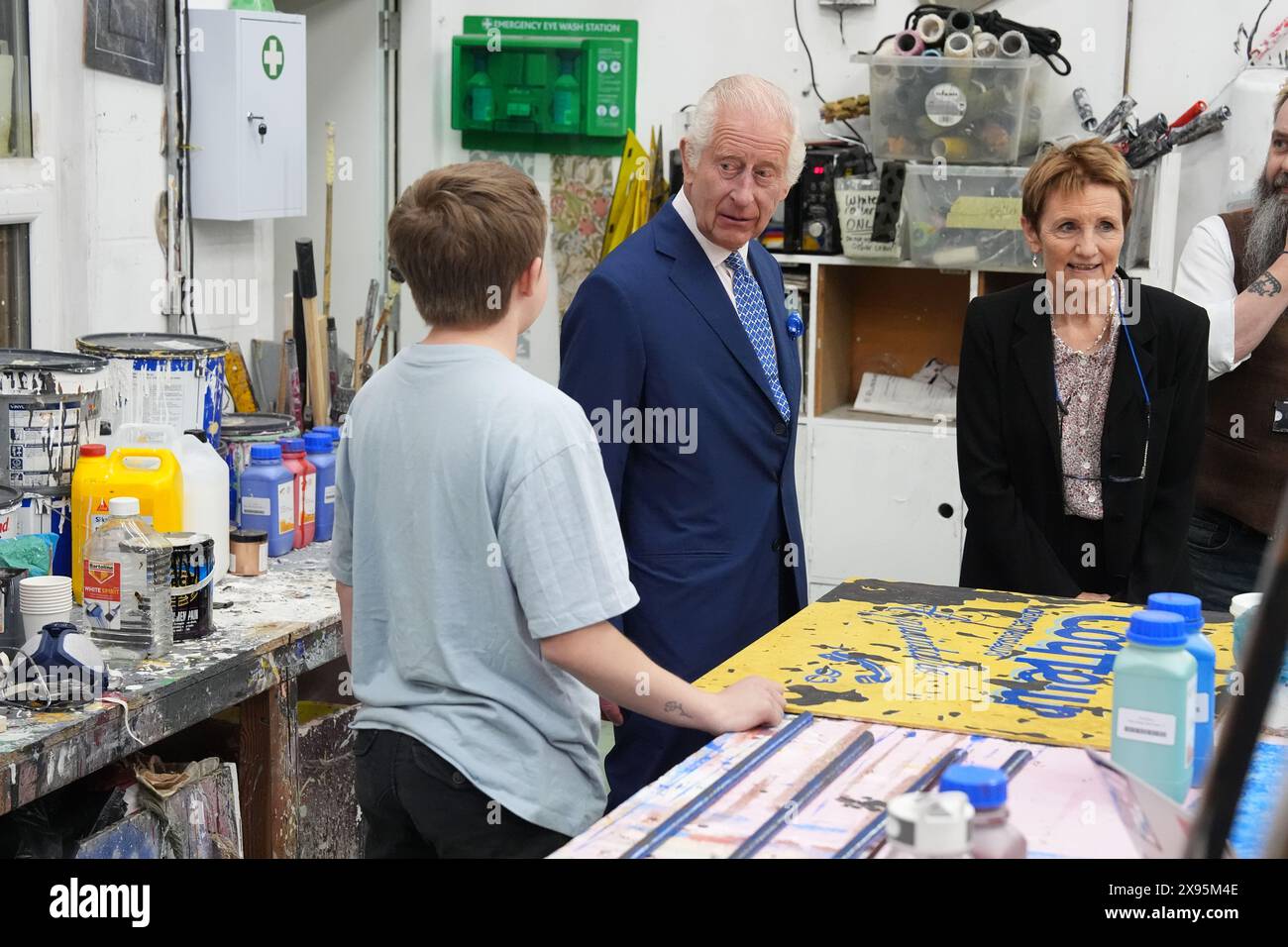 King Charles III, Patron of the Royal Academy of Dramatic Art (RADA ...