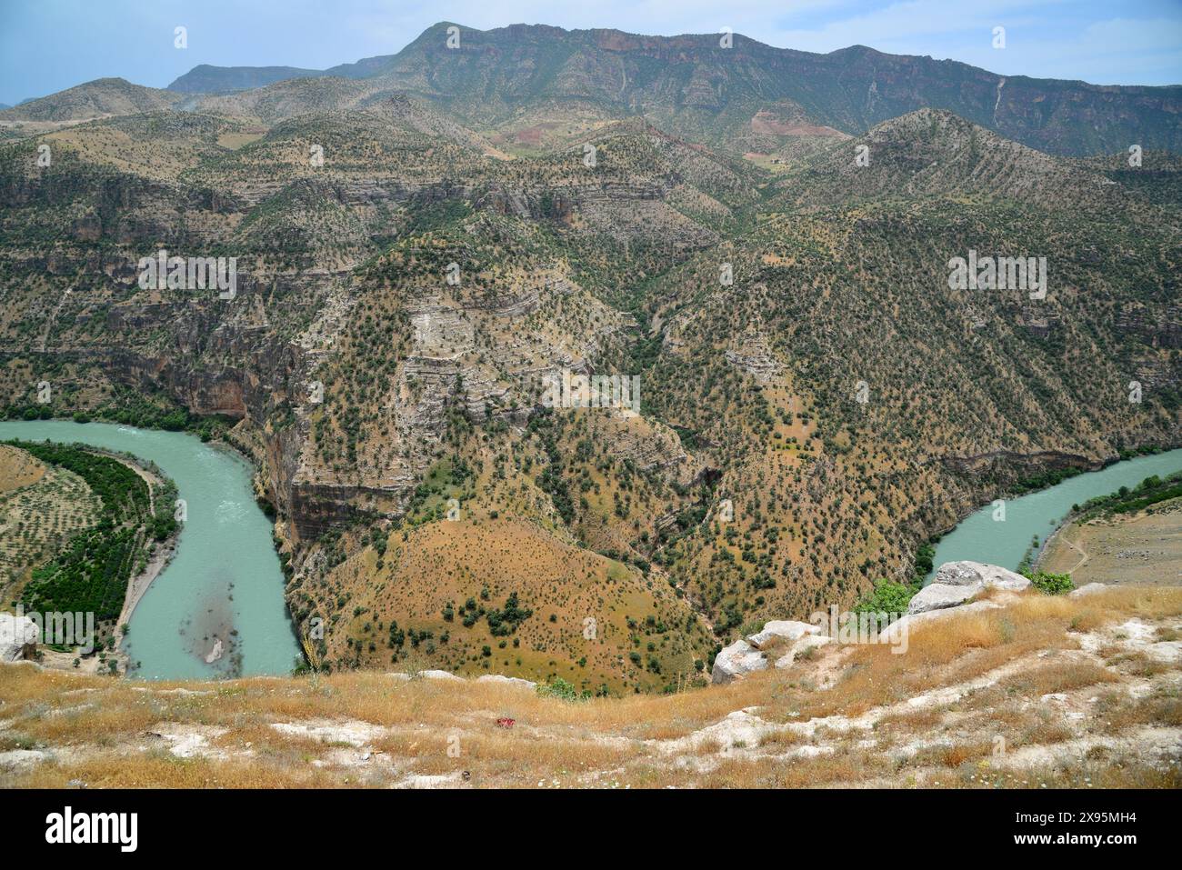 A view from Botan Valley in Siirt, Turkey Stock Photo - Alamy
