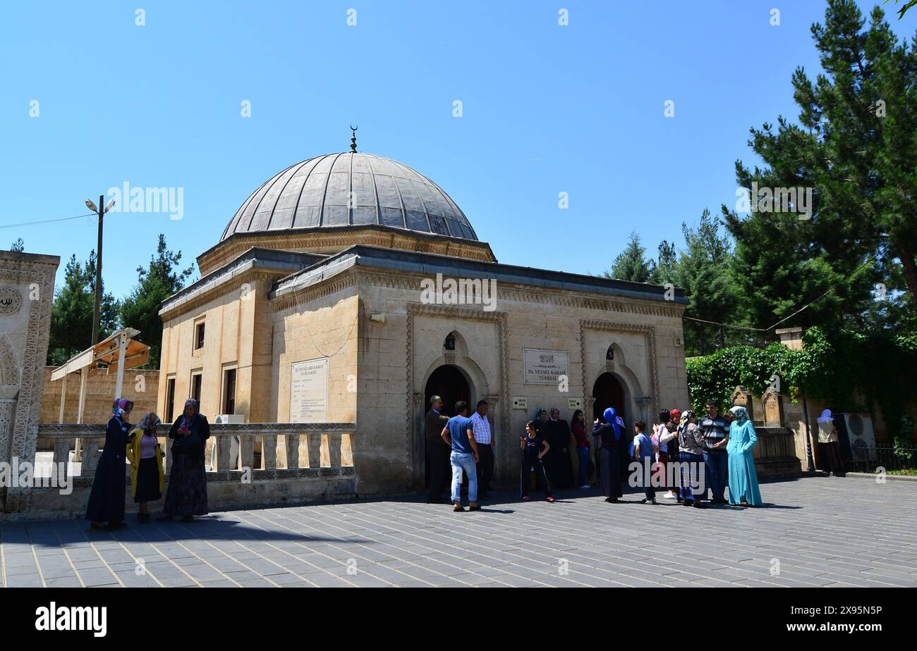 Veysel Karani Mosque and Tomb, located in Baykan, Siirt, Turkey, is one ...