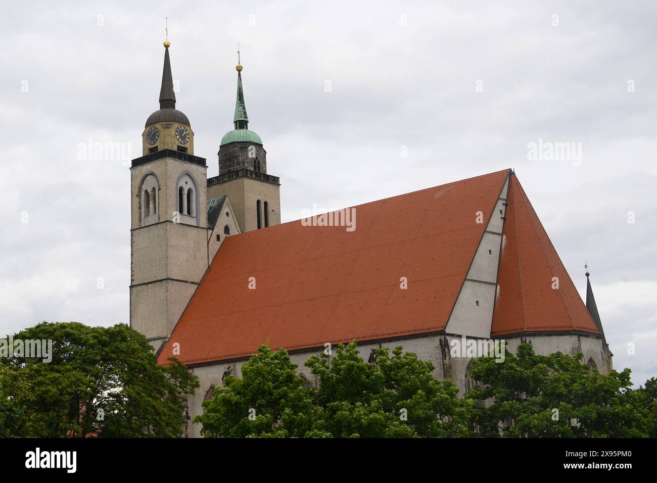 Magdeburg, Germany. 29th May, 2024. The Johanniskirche. A hearing was ...