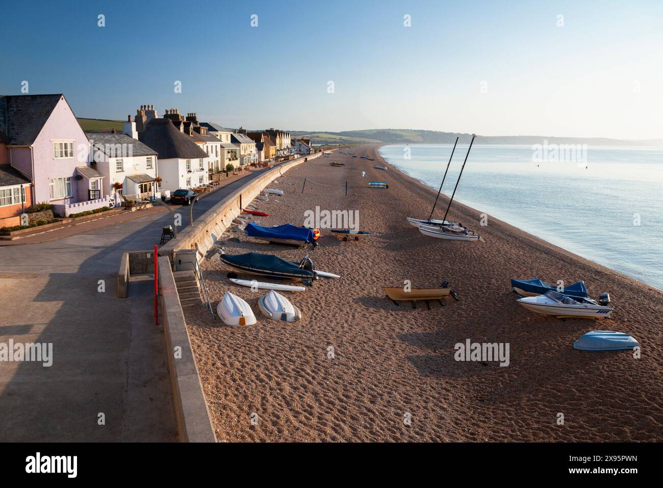 England, Devon, Torcross and Slapton Sands Stock Photo - Alamy