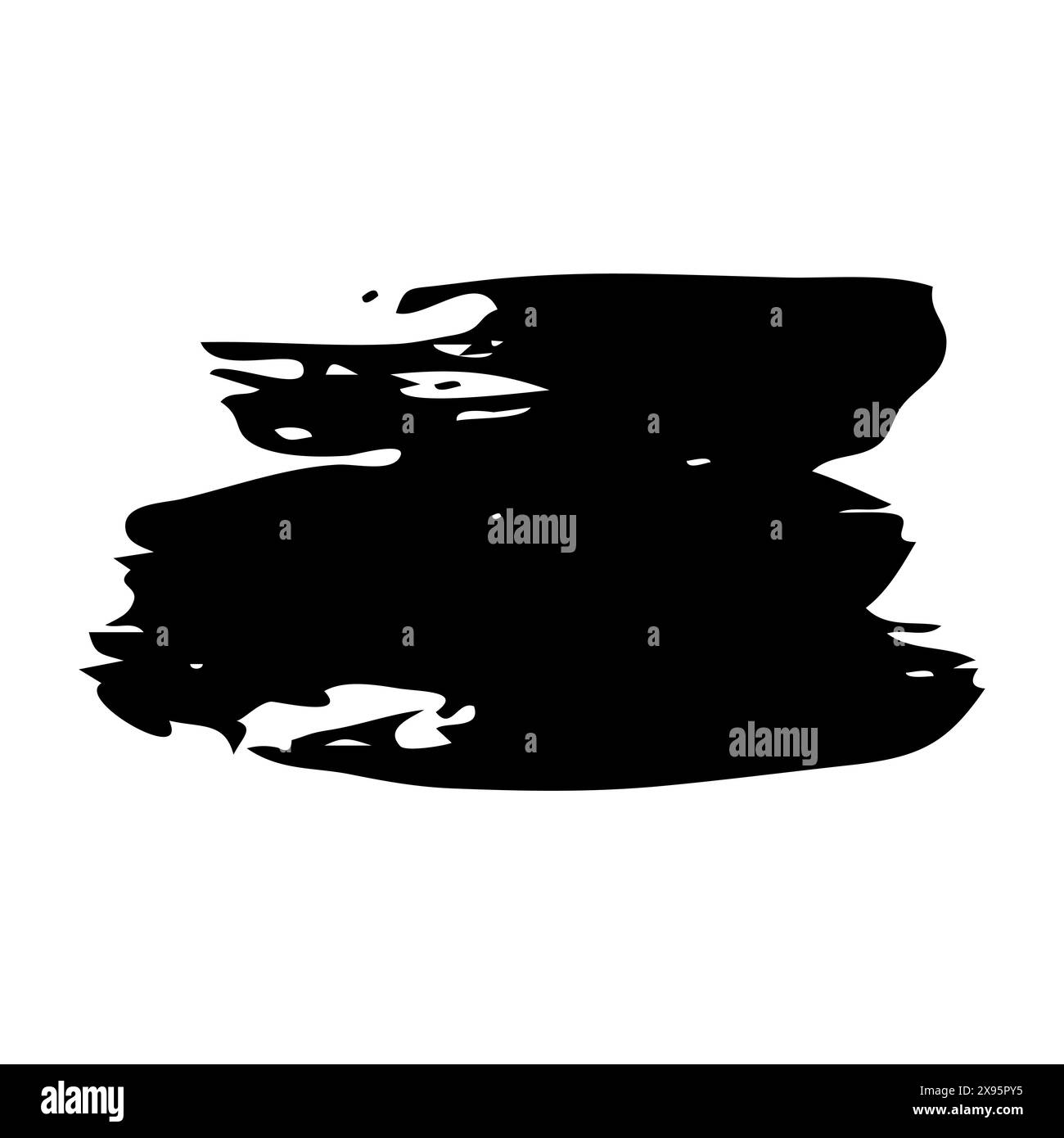 Sketch Scribble Smear. Hand drawn Paint Scribble Stains. Vector ...