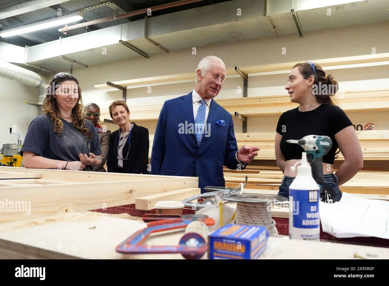 Britain's King Charles III, Patron of the Royal Academy of Dramatic Art ...