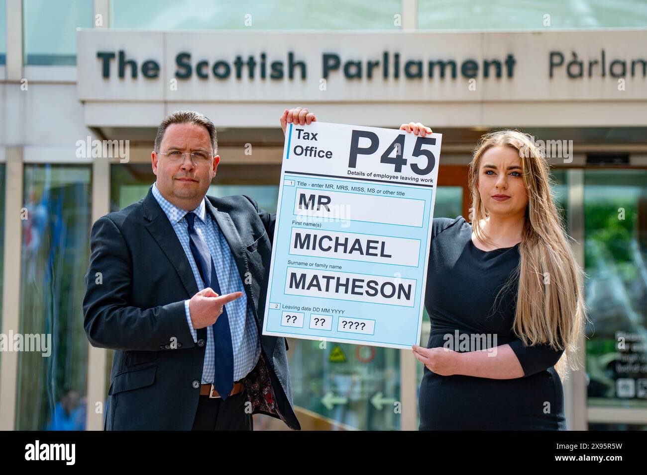 Edinburgh, Scotland, UK. 29th May 2024. The Scottish Conservatives ...
