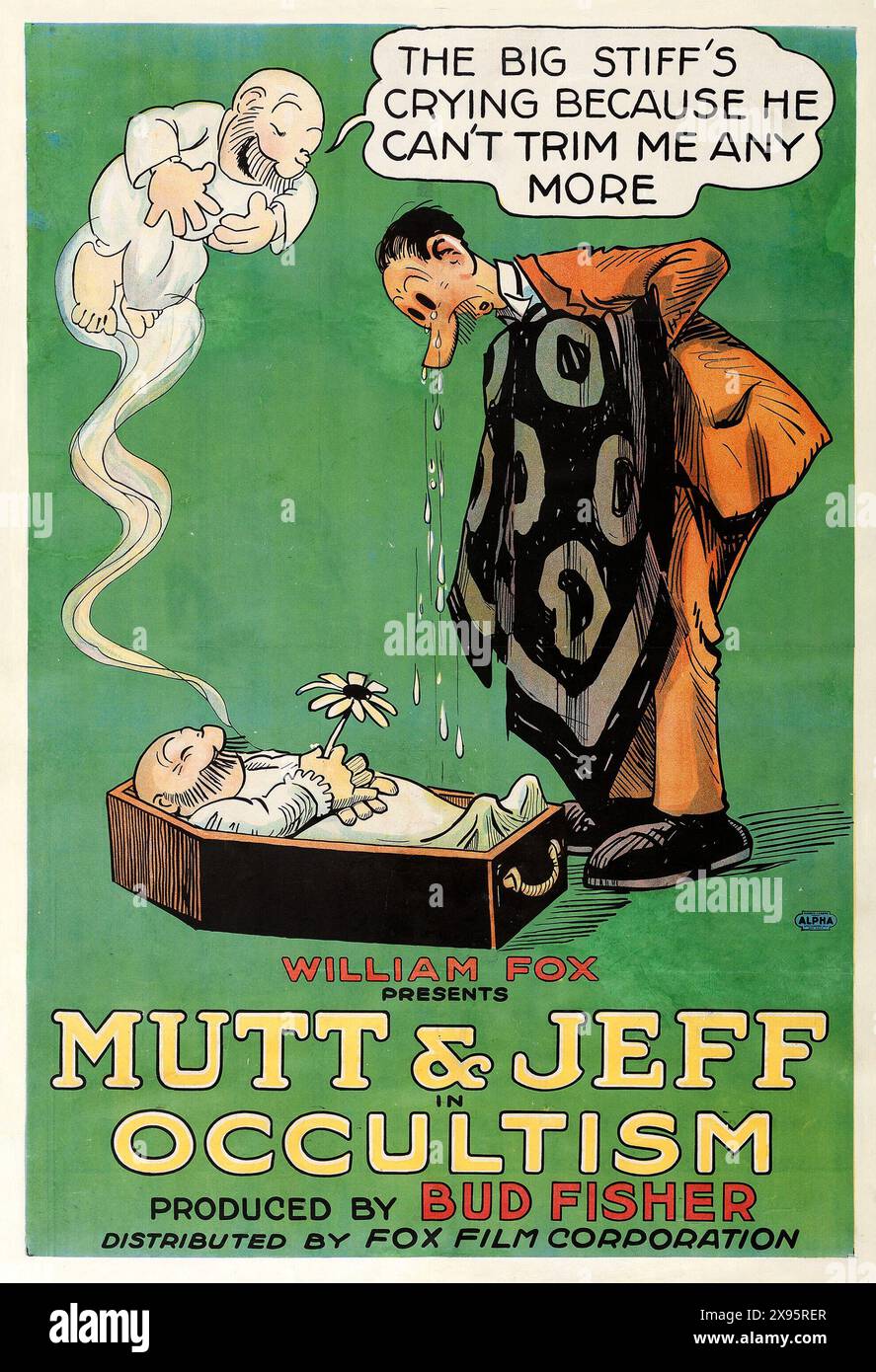 Mutt and Jeff in Occultism (Fox, 1918) Produced by Bud Fisher Stock ...