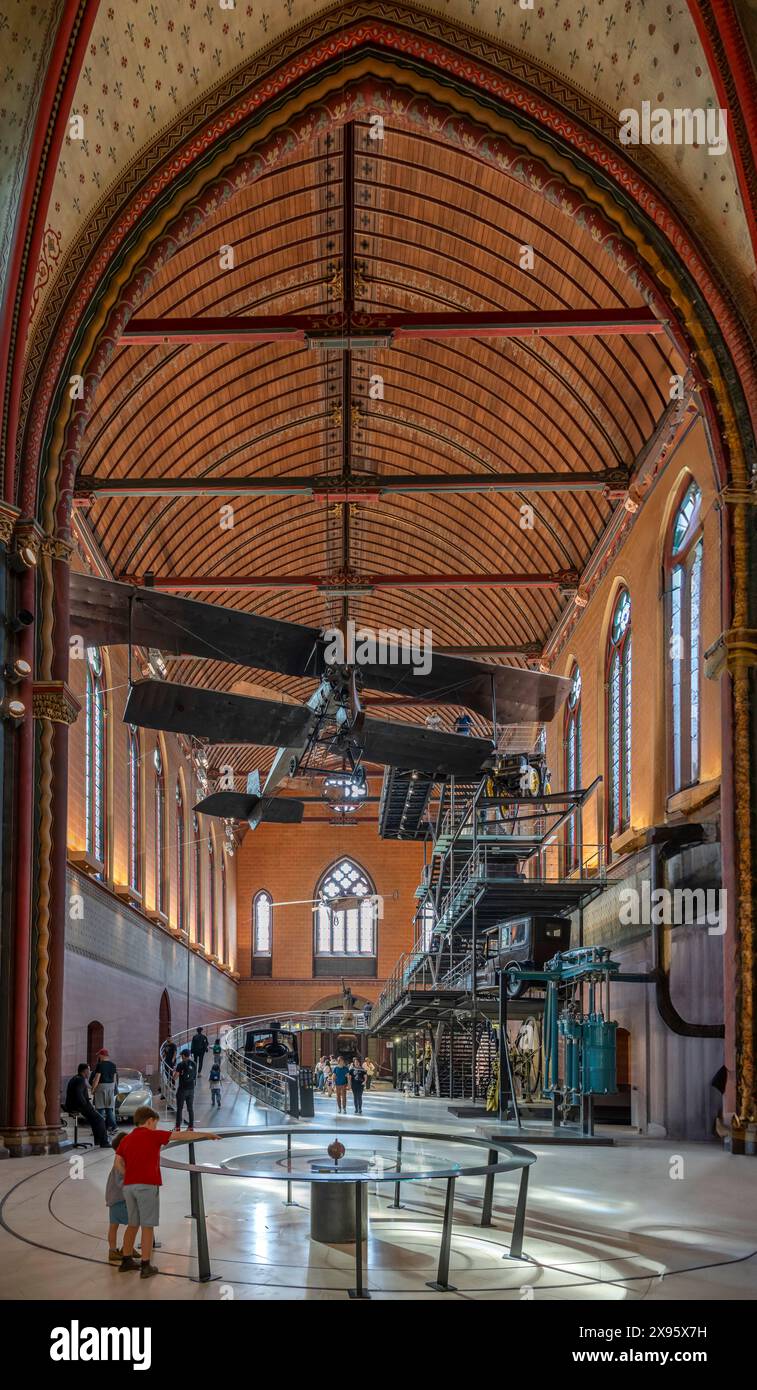 Paris, France - 05 11 2024: The Museum of Arts and Crafts. View of two ...