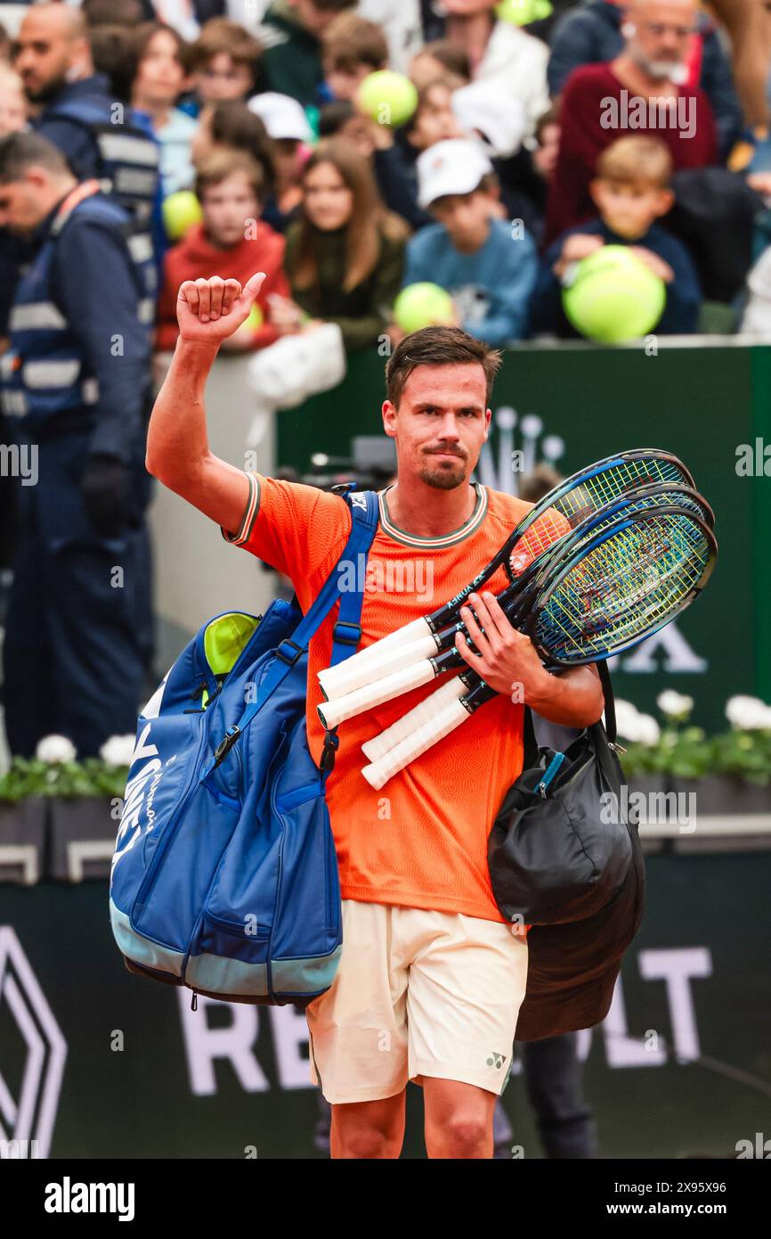 Paris, France. 29th May, 2024. Tennis player Daniel Altmaier from ...