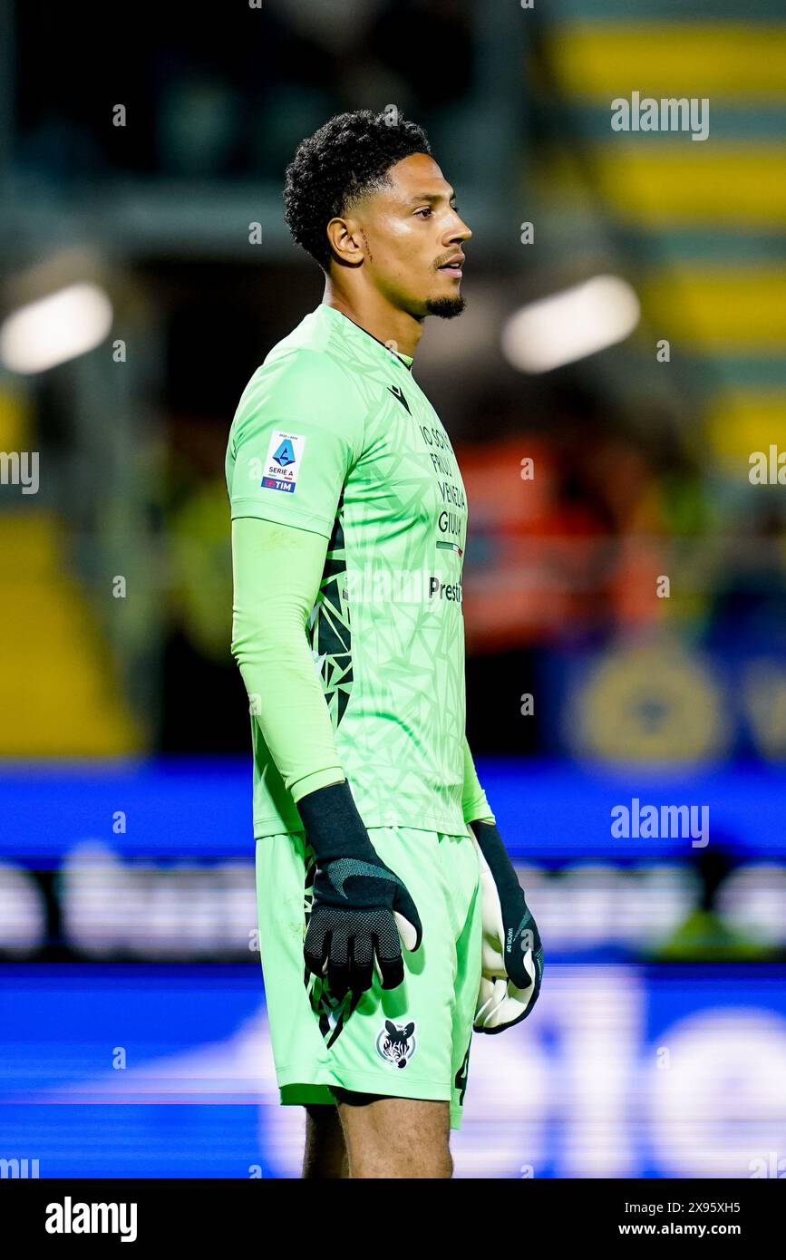 Frosinone, Italy. 26th May, 2024. Maduka Okoye of Udinese Calcio during ...