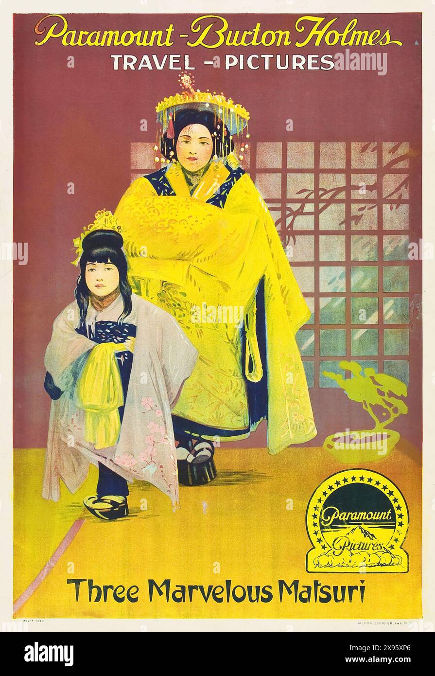 Burton Holmes Travel Pictures (Paramount, 1921) Three Marvelous Matsuri ...