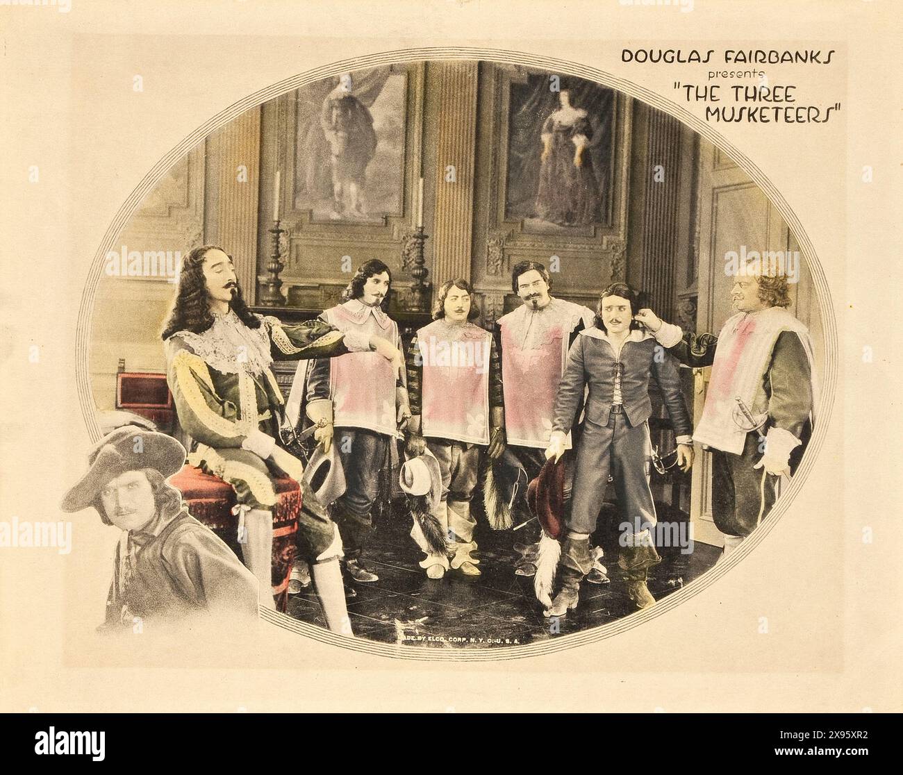 Douglas Fairbanks in The Three Musketeers (United Artists, 1921). Lobby ...