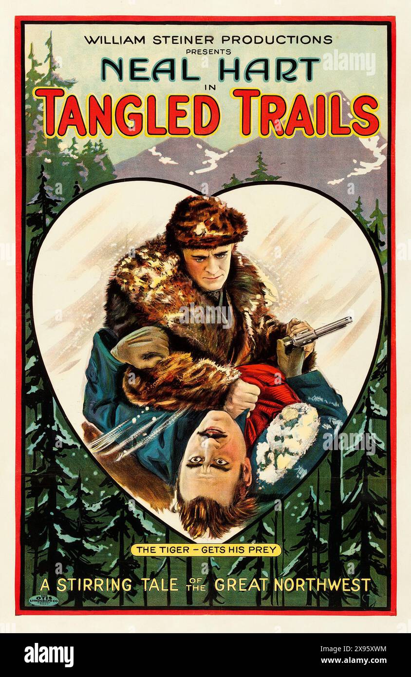 Neal Hart in Tangled Trails (William Steiner, 1921) - vintage film ...