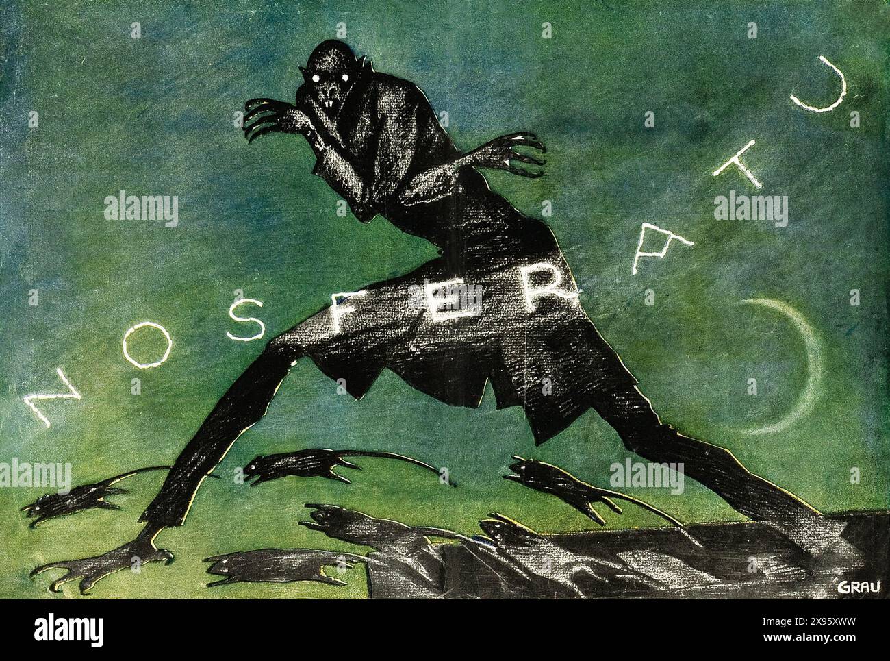 Nosferatu (PranaFilm, 1921). German Magazine Promotional - vintage film ...