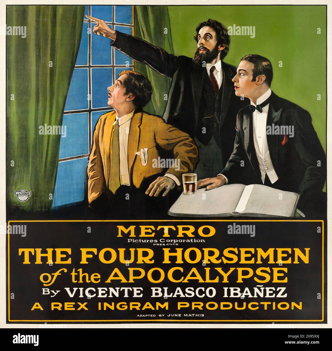 The Four Horsemen of the Apocalypseby Vicente Blasco Ibanez (Metro, 1921) Rex Ingram Production ...
