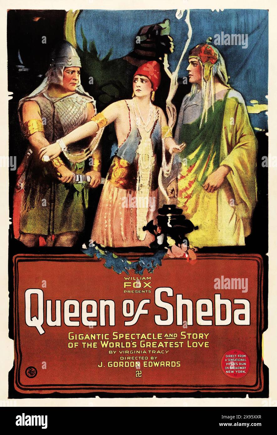 The Queen of Sheba (1921) is a silent film produced by Fox studios ...