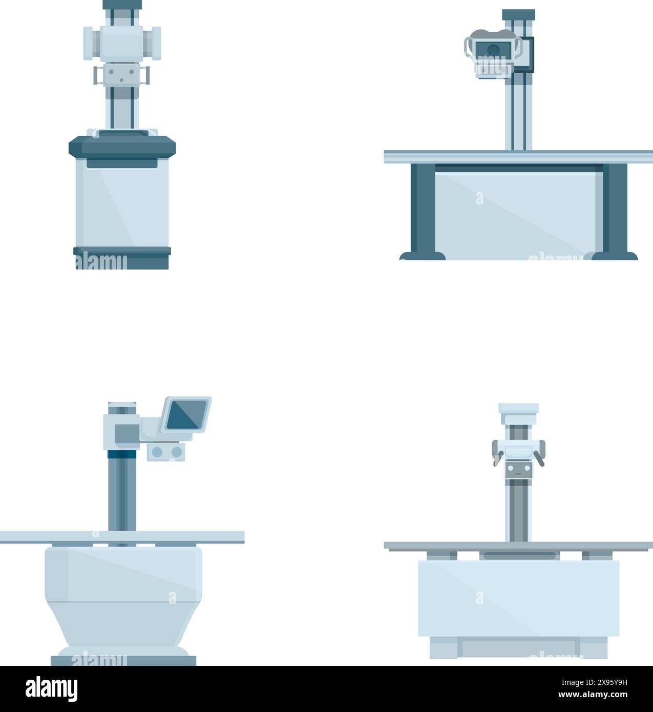 Highquality vector illustration of modern laboratory equipment set for ...