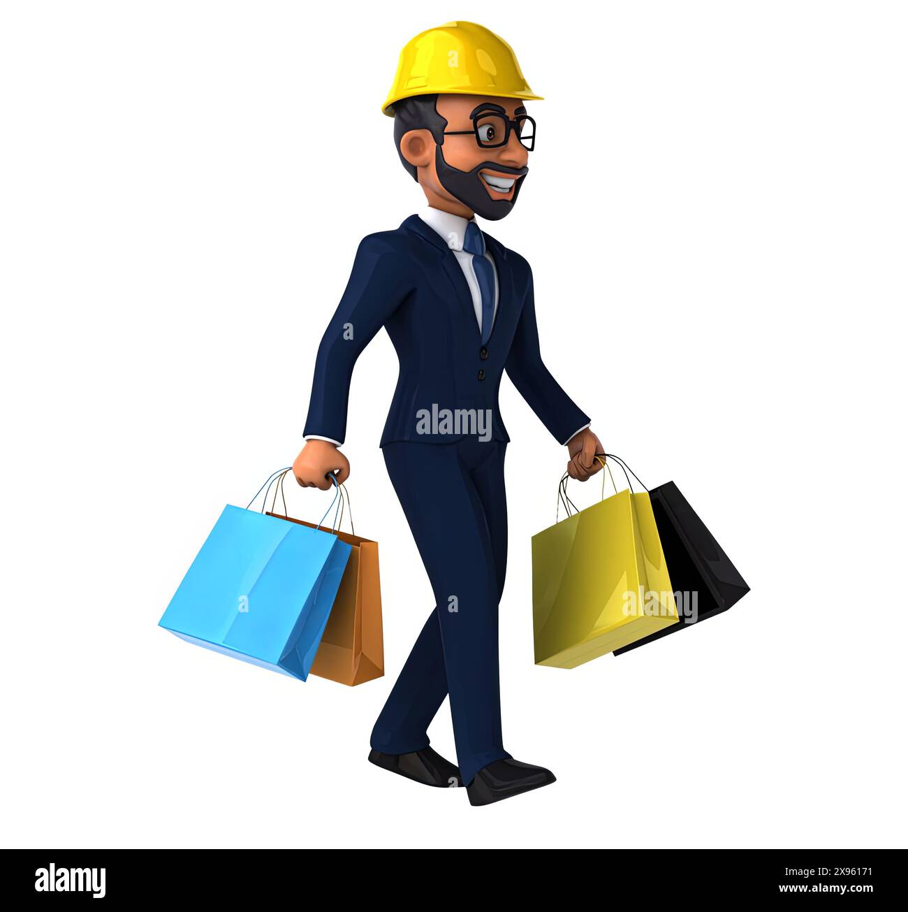 Indian man architect Cut Out Stock Images & Pictures - Alamy