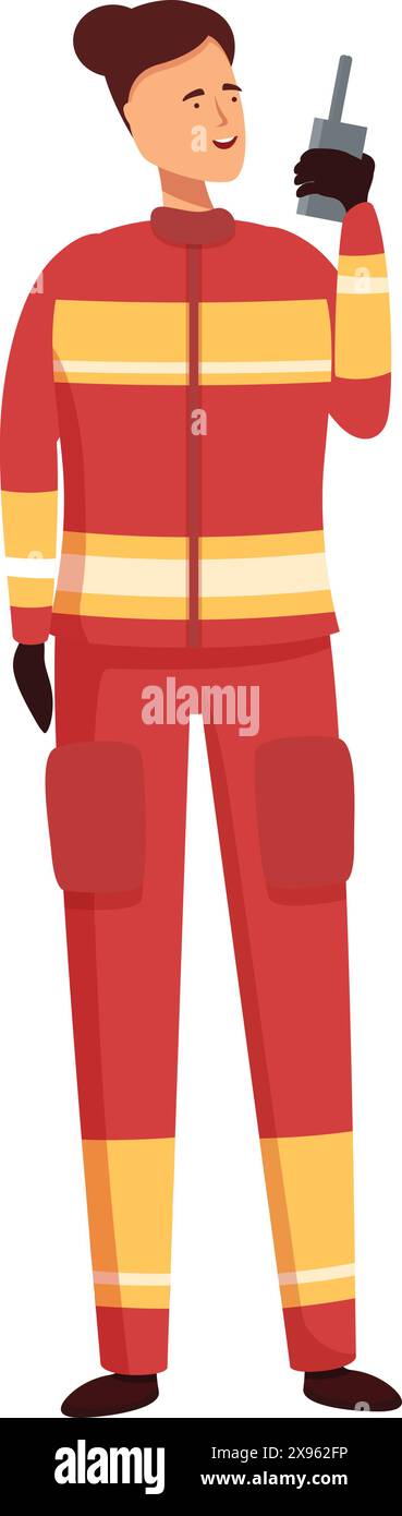 Fire dispatcher Stock Vector Images - Alamy