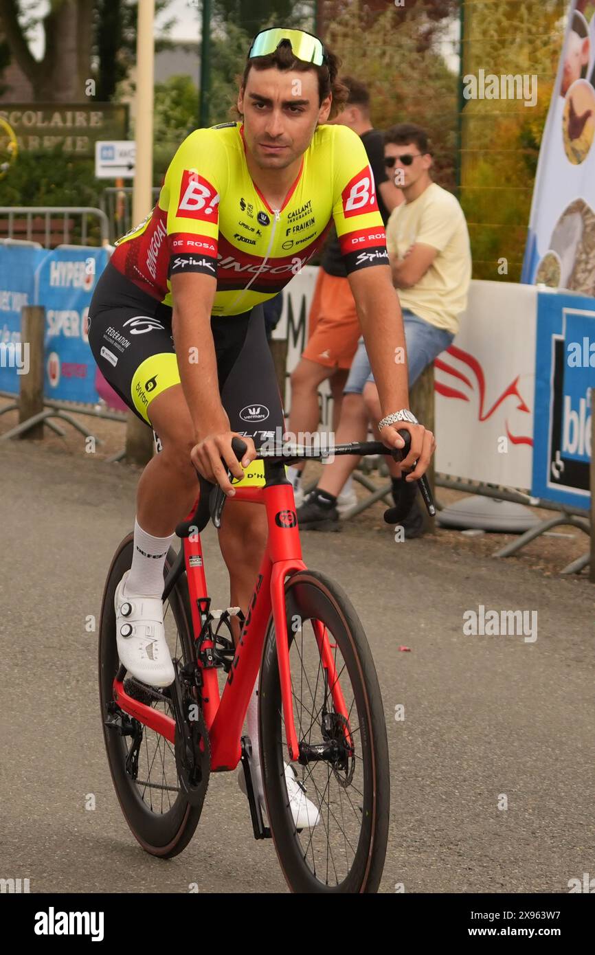 Ceriel Desal OF Bingoal WB during the Boucles de la Mayenne 2024, Stage ...