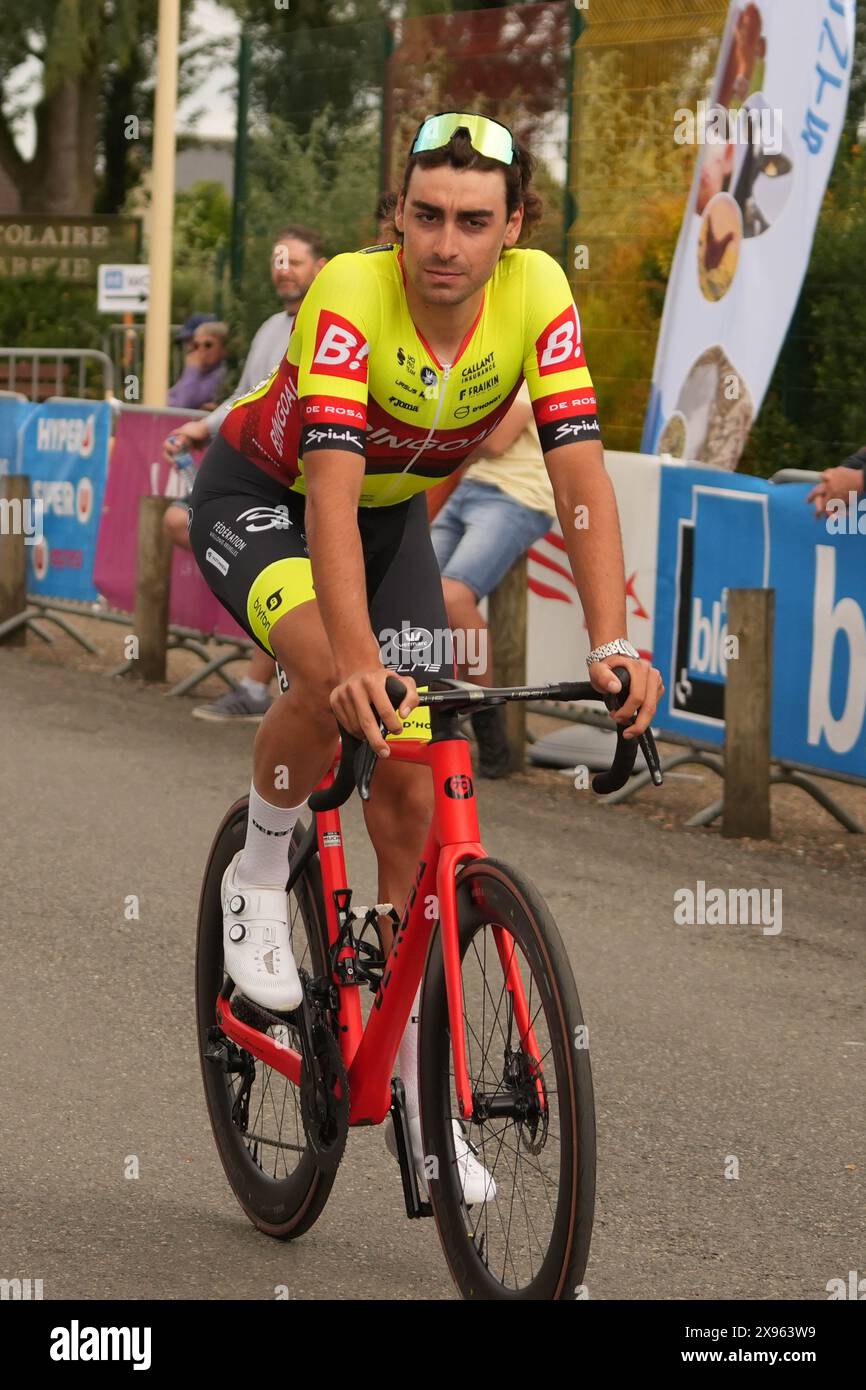 Ceriel Desal OF Bingoal WB during the Boucles de la Mayenne 2024, Stage ...