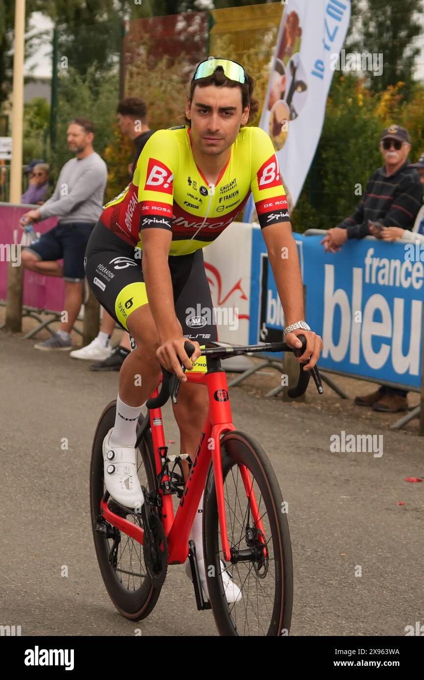 Ceriel Desal OF Bingoal WB during the Boucles de la Mayenne 2024, Stage ...