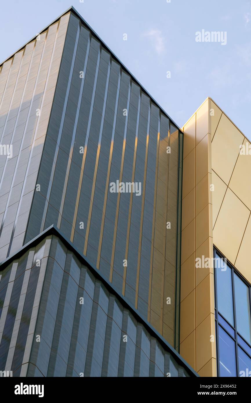 Early evening light on the new Art & Design Building at Nottingham ...