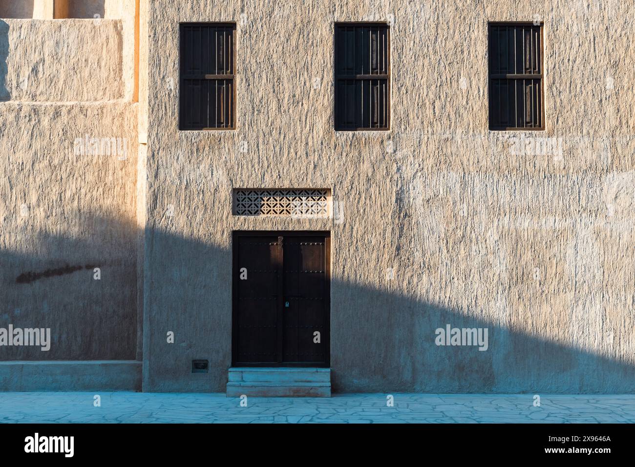 Dubai, UAE - January 6, 2024: The intricate patterns of a traditional ...