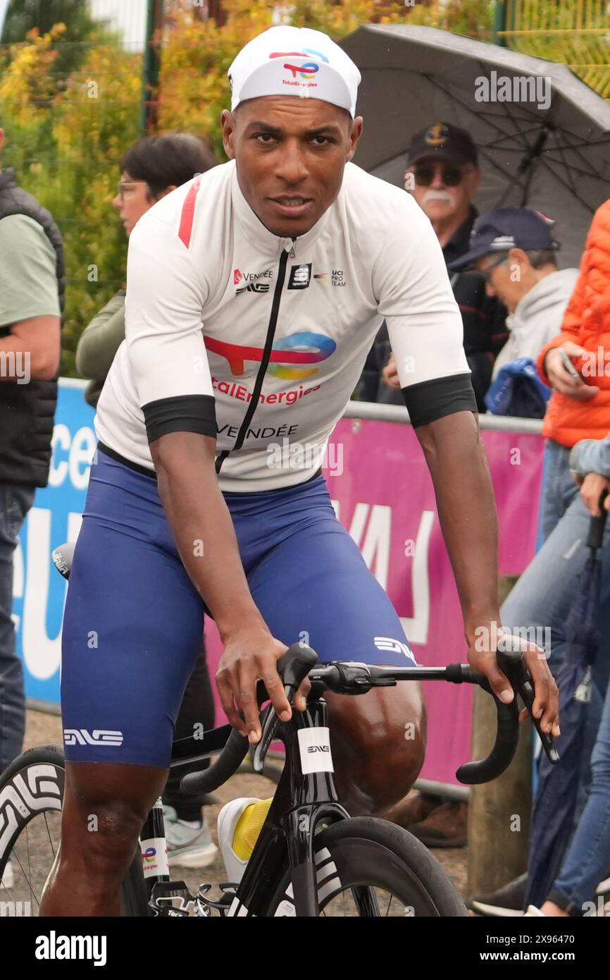 MANZIN Lorrenzo OF TOTALENERGIES during the Boucles de la Mayenne 2024 ...