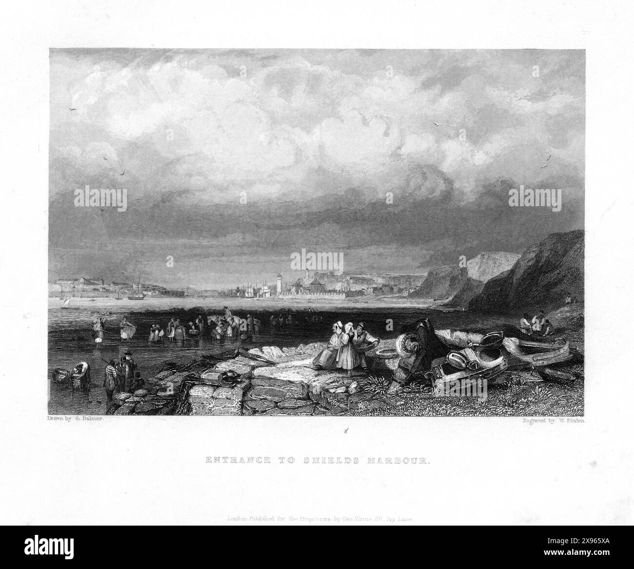 William Finden (1787-1852) after George Balmer (1806-46) - Entrance ...