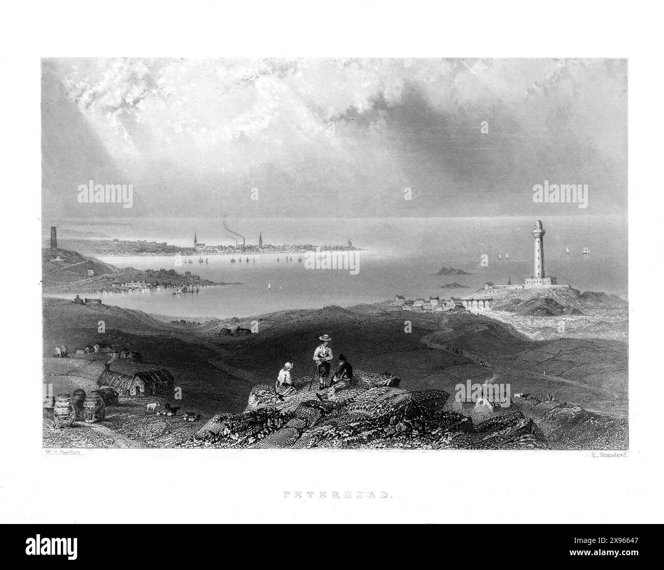 William bartlett engraving Cut Out Stock Images & Pictures - Alamy