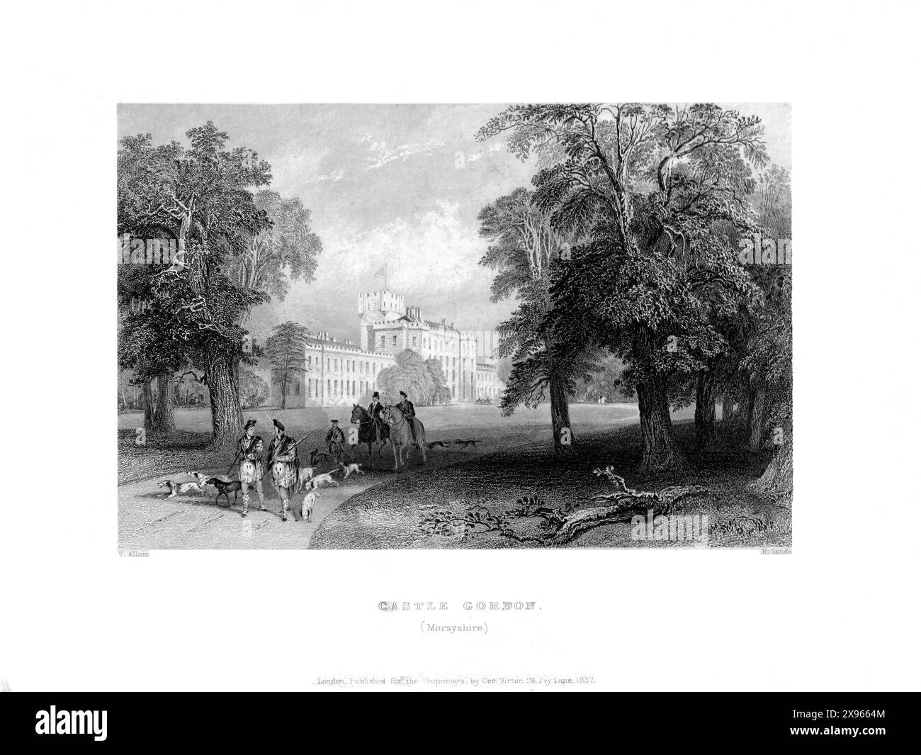 Castle prints Cut Out Stock Images & Pictures - Alamy