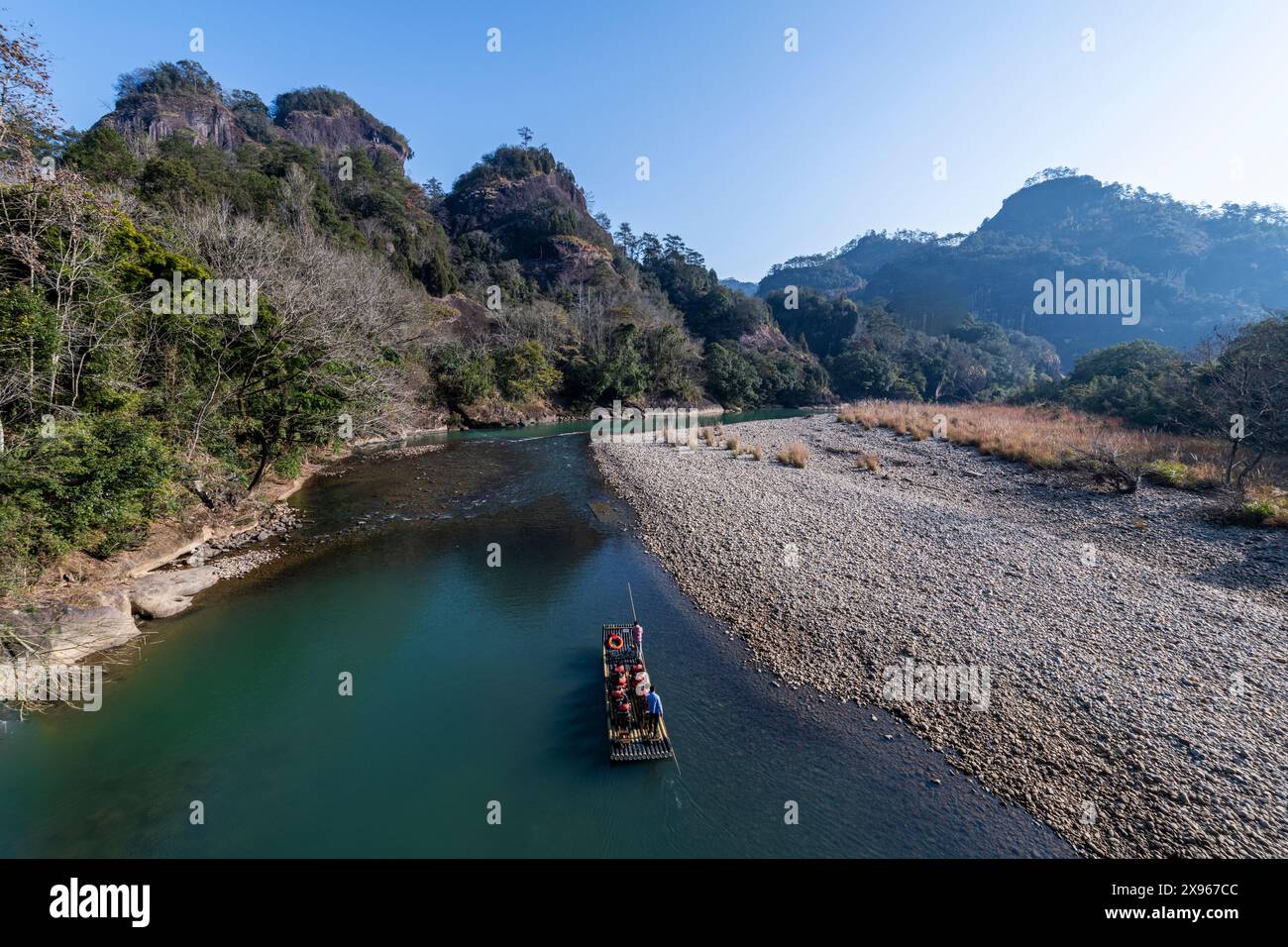 Jiuqu river rafting hi-res stock photography and images - Alamy
